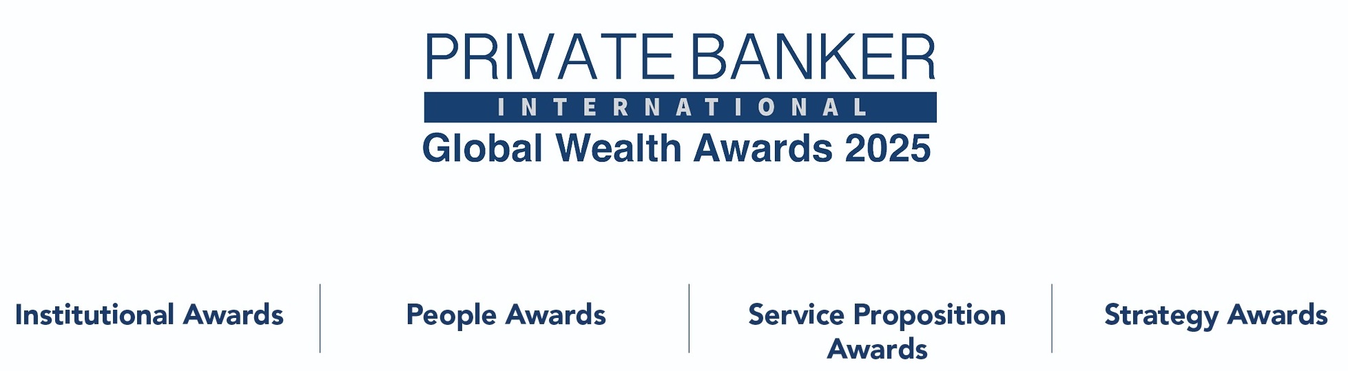 Private Banker International Global Wealth Awards 2025 - AwardStage
