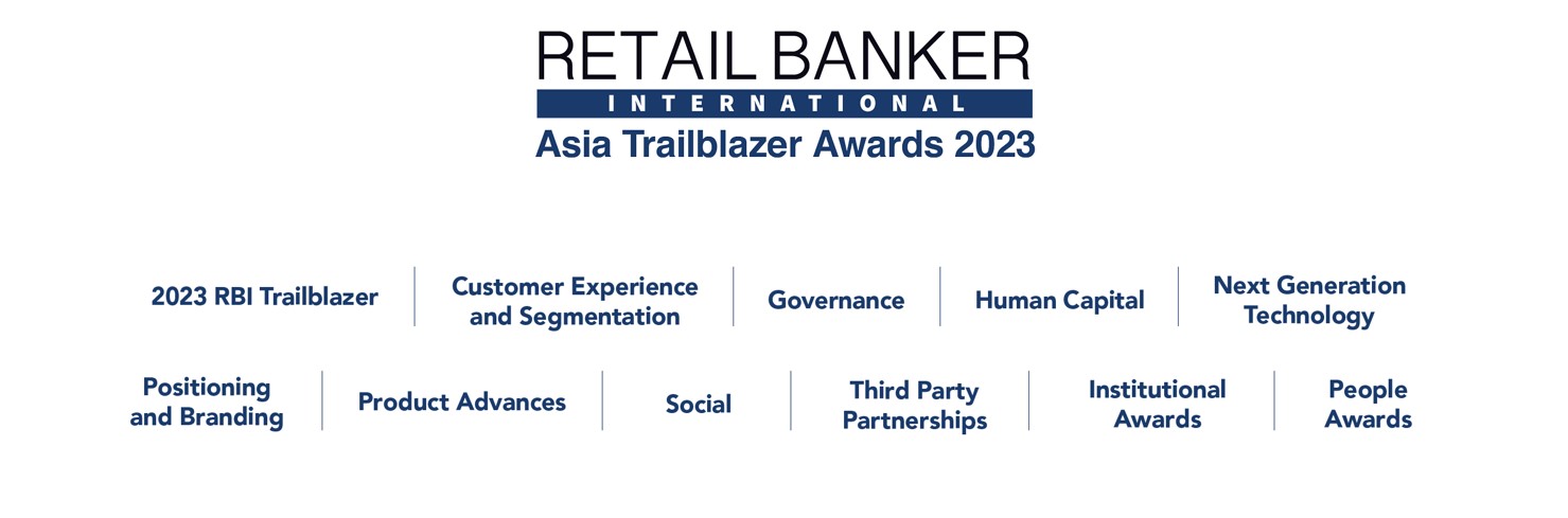 Retail Banker International Asia Trailblazer Awards 2023 - AwardStage